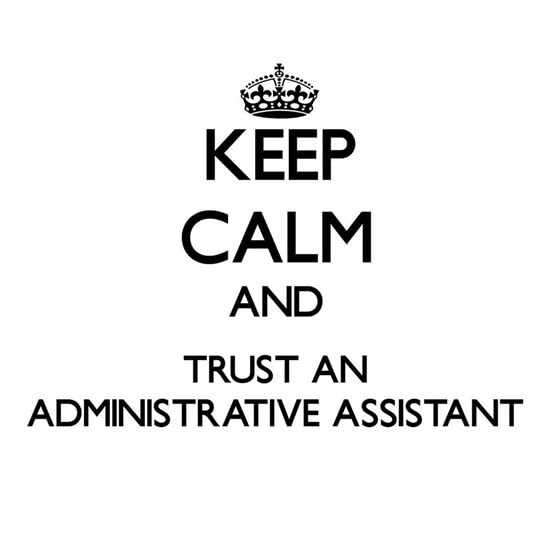 CafePress Keep Calm And Trust An Administrative Assistant Mu Ceramic Coffee Mug, Tea Cup 11 oz