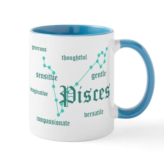 CafePress Pisces Mug Ceramic Coffee Mug, Tea Cup 11 oz