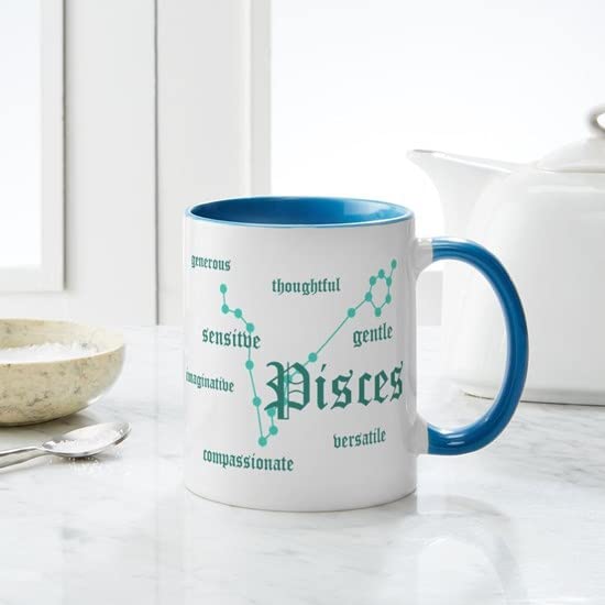 CafePress Pisces Mug Ceramic Coffee Mug, Tea Cup 11 oz