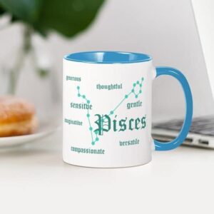 CafePress Pisces Mug Ceramic Coffee Mug, Tea Cup 11 oz