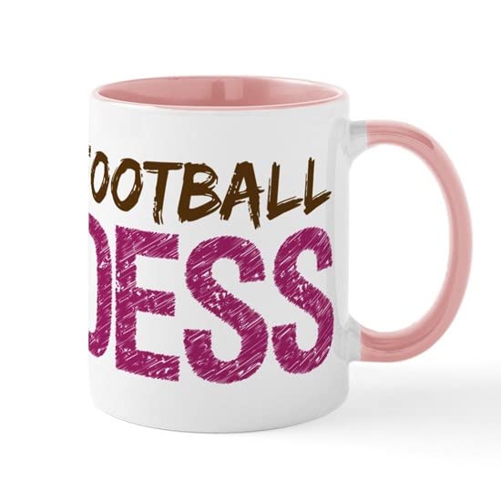 CafePress Fantasy Football Goddess Mug Ceramic Coffee Mug, Tea Cup 11 oz