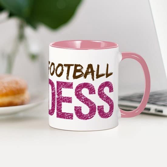 CafePress Fantasy Football Goddess Mug Ceramic Coffee Mug, Tea Cup 11 oz