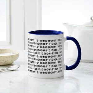 CafePress Binary Code 101 Mugs Ceramic Coffee Mug, Tea Cup 11 oz