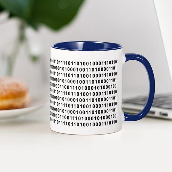 CafePress Binary Code 101 Mugs Ceramic Coffee Mug, Tea Cup 11 oz