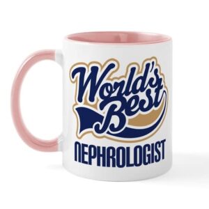 cafepress nephrologist (worlds best) mug ceramic coffee mug, tea cup 11 oz