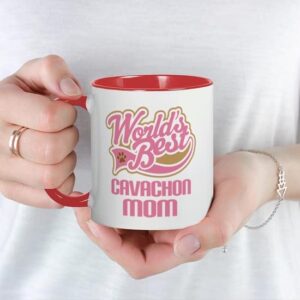 CafePress Cavachon Dog Mom Mug Ceramic Coffee Mug, Tea Cup 11 oz