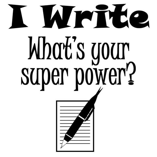 CafePress I Write What?S Your Super Power? Mugs Ceramic Coffee Mug, Tea Cup 11 oz