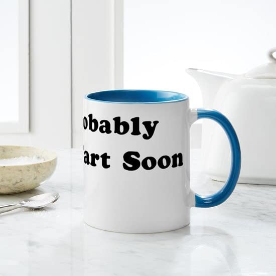 CafePress Fart Soon Mug Ceramic Coffee Mug, Tea Cup 11 oz