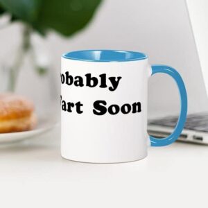 CafePress Fart Soon Mug Ceramic Coffee Mug, Tea Cup 11 oz