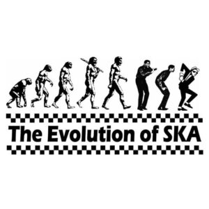 CafePress Evolution Of SKA Mug Ceramic Coffee Mug, Tea Cup 11 oz