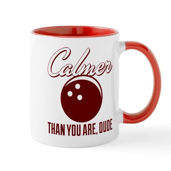 CafePress Calmer Than You Are Ceramic Coffee Mug, Tea Cup 11 oz