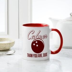 CafePress Calmer Than You Are Ceramic Coffee Mug, Tea Cup 11 oz