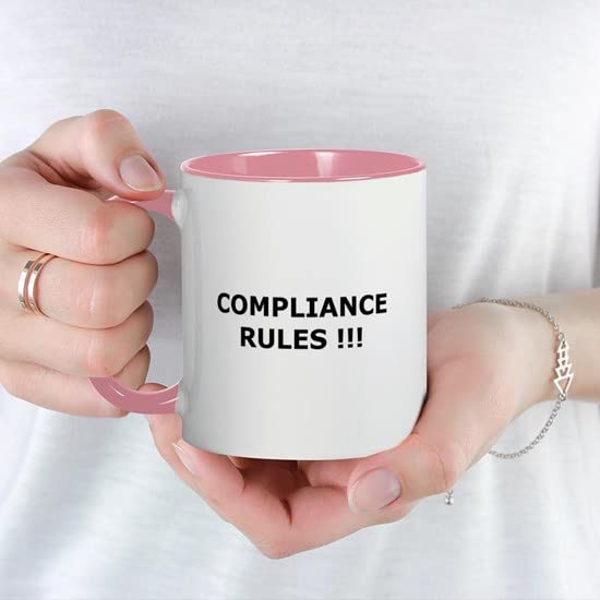 CafePress Compliance Rules Mug Ceramic Coffee Mug, Tea Cup 11 oz