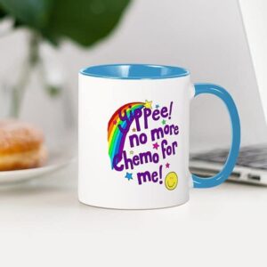 CafePress Mug No More Chemo Ceramic Coffee Mug, Tea Cup 11 oz