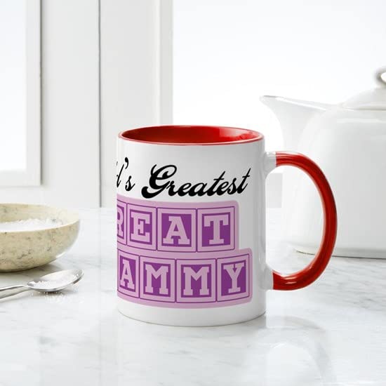 CafePress World's Greatest Great Grammy Mug Ceramic Coffee Mug, Tea Cup 11 oz