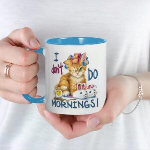 CafePress I Dont Do Mornings Mug Ceramic Coffee Mug, Tea Cup 11 oz