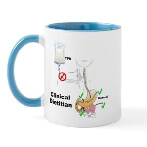 cafepress clinical dietitian mug ceramic coffee mug, tea cup 11 oz