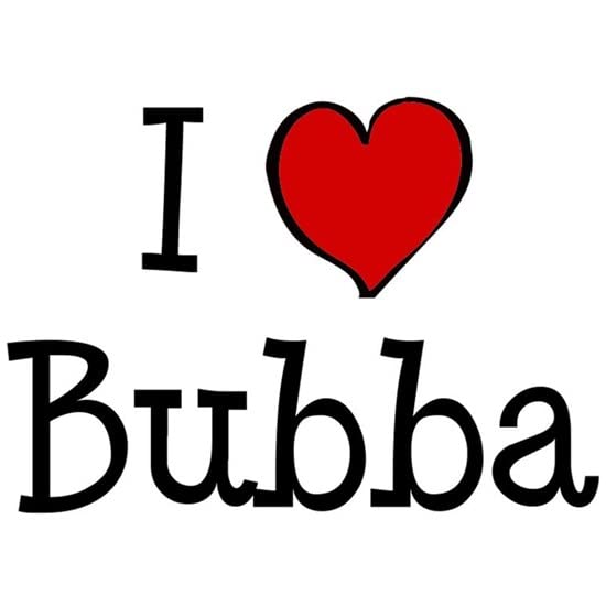 CafePress I Love Bubba Mug Ceramic Coffee Mug, Tea Cup 11 oz