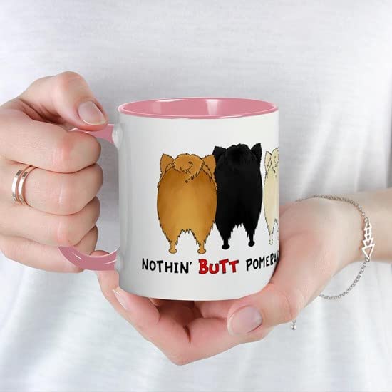 CafePress Nothing Butt Pomeranians Mug Ceramic Coffee Mug, Tea Cup 11 oz