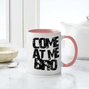 CafePress COME AT ME BRO Mug Ceramic Coffee Mug, Tea Cup 11 oz