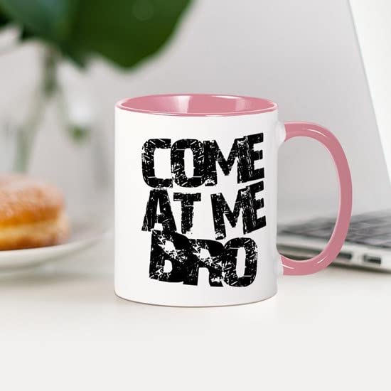 CafePress COME AT ME BRO Mug Ceramic Coffee Mug, Tea Cup 11 oz