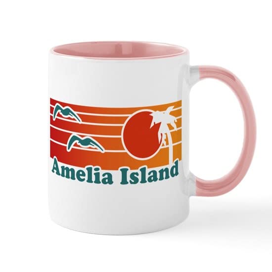 CafePress Amelia Island Mug Ceramic Coffee Mug, Tea Cup 11 oz