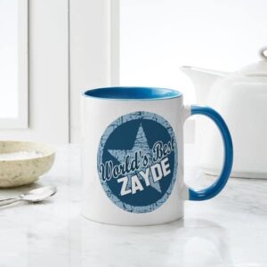 CafePress Worlds Best Zayde Mug Ceramic Coffee Mug, Tea Cup 11 oz