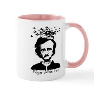 cafepress edgar allan poe mug ceramic coffee mug, tea cup 11 oz