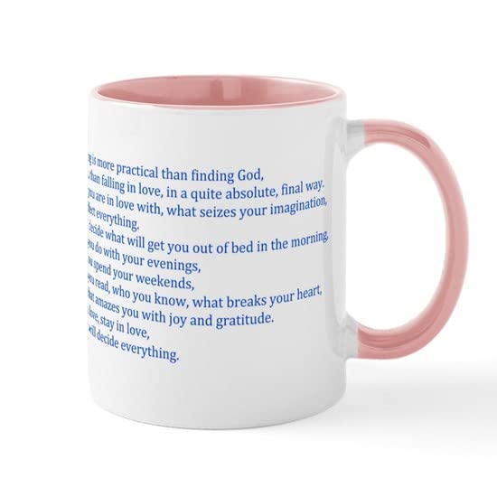 CafePress Sacred Heart And Arrupe Quotation Mug Ceramic Coffee Mug, Tea Cup 11 oz