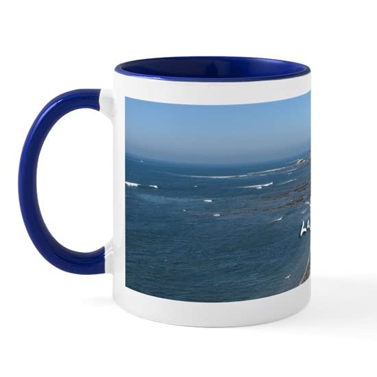 CafePress La Jolla Coastline Mug Ceramic Coffee Mug, Tea Cup 11 oz