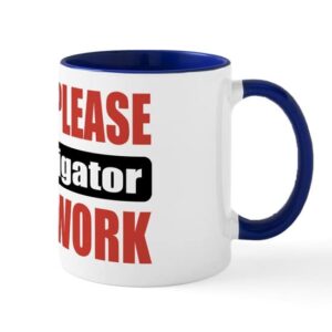 CafePress Investigator Work Mug Ceramic Coffee Mug, Tea Cup 11 oz