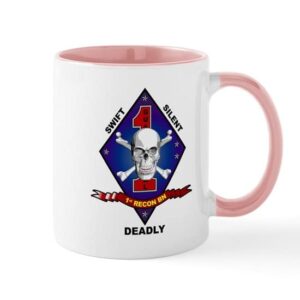 cafepress 1st recon mug ceramic coffee mug, tea cup 11 oz