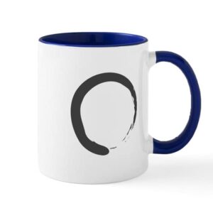 cafepress enso zen circle mug ceramic coffee mug, tea cup 11 oz