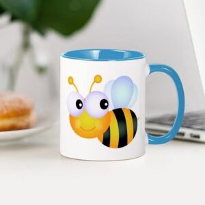 CafePress Cute Cartoon Bumble Bee Mug Ceramic Coffee Mug, Tea Cup 11 oz