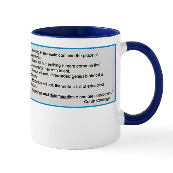 CafePress Persistence ! Mug Ceramic Coffee Mug, Tea Cup 11 oz