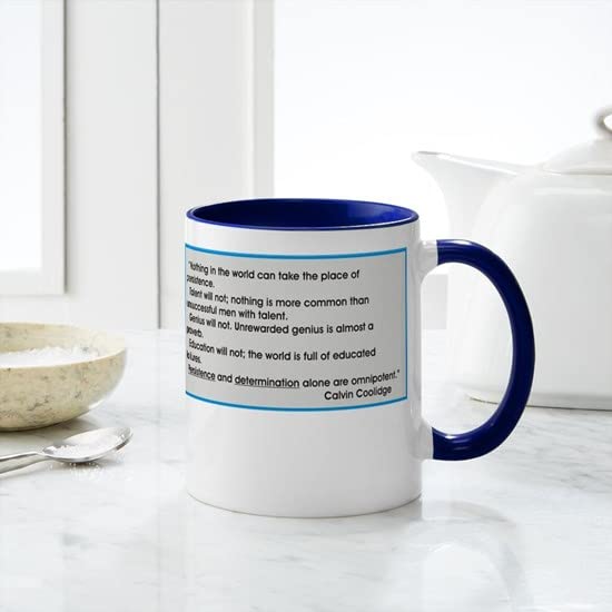 CafePress Persistence ! Mug Ceramic Coffee Mug, Tea Cup 11 oz