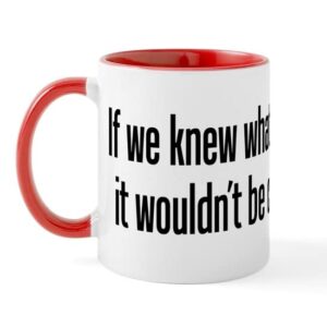 CafePress They Call It Research Mug Ceramic Coffee Mug, Tea Cup 11 oz