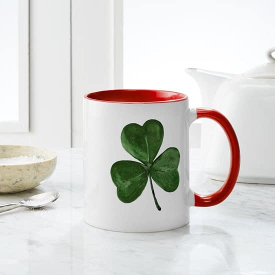 CafePress Shamrock Mug Ceramic Coffee Mug, Tea Cup 11 oz