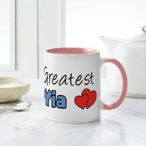 CafePress World's Greatest Yia Yia Mug Ceramic Coffee Mug, Tea Cup 11 oz