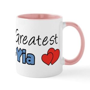 CafePress World's Greatest Yia Yia Mug Ceramic Coffee Mug, Tea Cup 11 oz