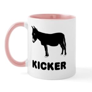 cafepress ass kicker mug ceramic coffee mug, tea cup 11 oz