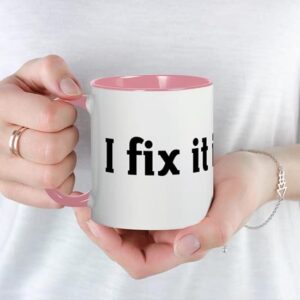 CafePress Fix It In Post Mug Ceramic Coffee Mug, Tea Cup 11 oz