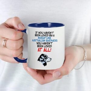 CafePress Miniature Australian Shepherd Mug Ceramic Coffee Mug, Tea Cup 11 oz