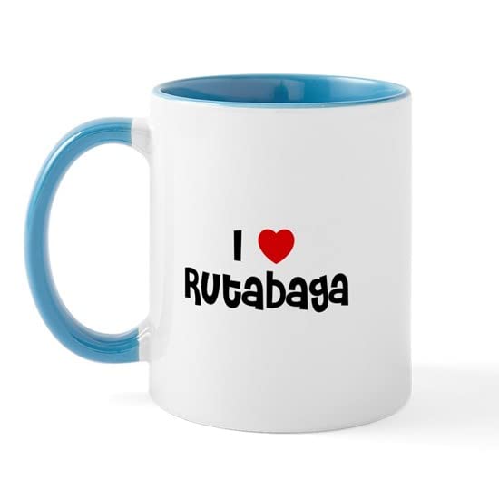 CafePress I * Rutabaga Mug Ceramic Coffee Mug, Tea Cup 11 oz