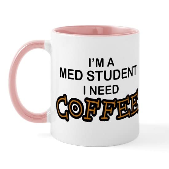 CafePress Med Student Need Coffee Mug Ceramic Coffee Mug, Tea Cup 11 oz