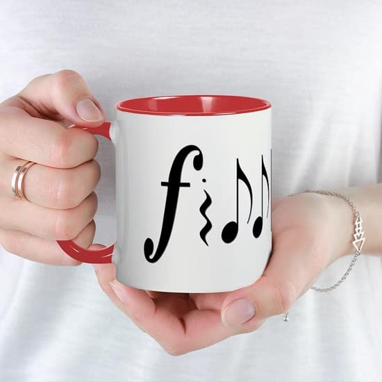 CafePress Great NEW Fiddle Design! Mug Ceramic Coffee Mug, Tea Cup 11 oz