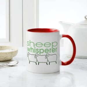 CafePress Sheep Whisperer Mug Ceramic Coffee Mug, Tea Cup 11 oz