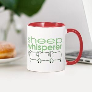 CafePress Sheep Whisperer Mug Ceramic Coffee Mug, Tea Cup 11 oz