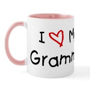 cafepress i love my gramma mug ceramic coffee mug, tea cup 11 oz