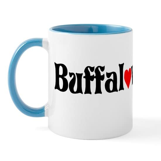 CafePress Buffalove Mug Ceramic Coffee Mug, Tea Cup 11 oz